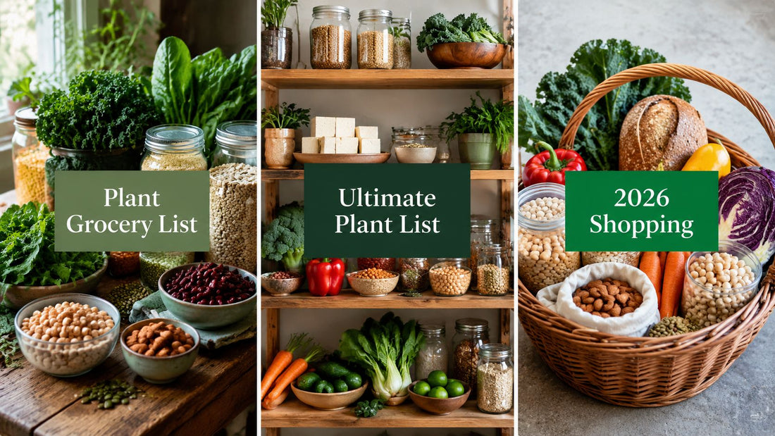 The Ultimate Plant Based Grocery Shopping List for 2026 – CANTEIN